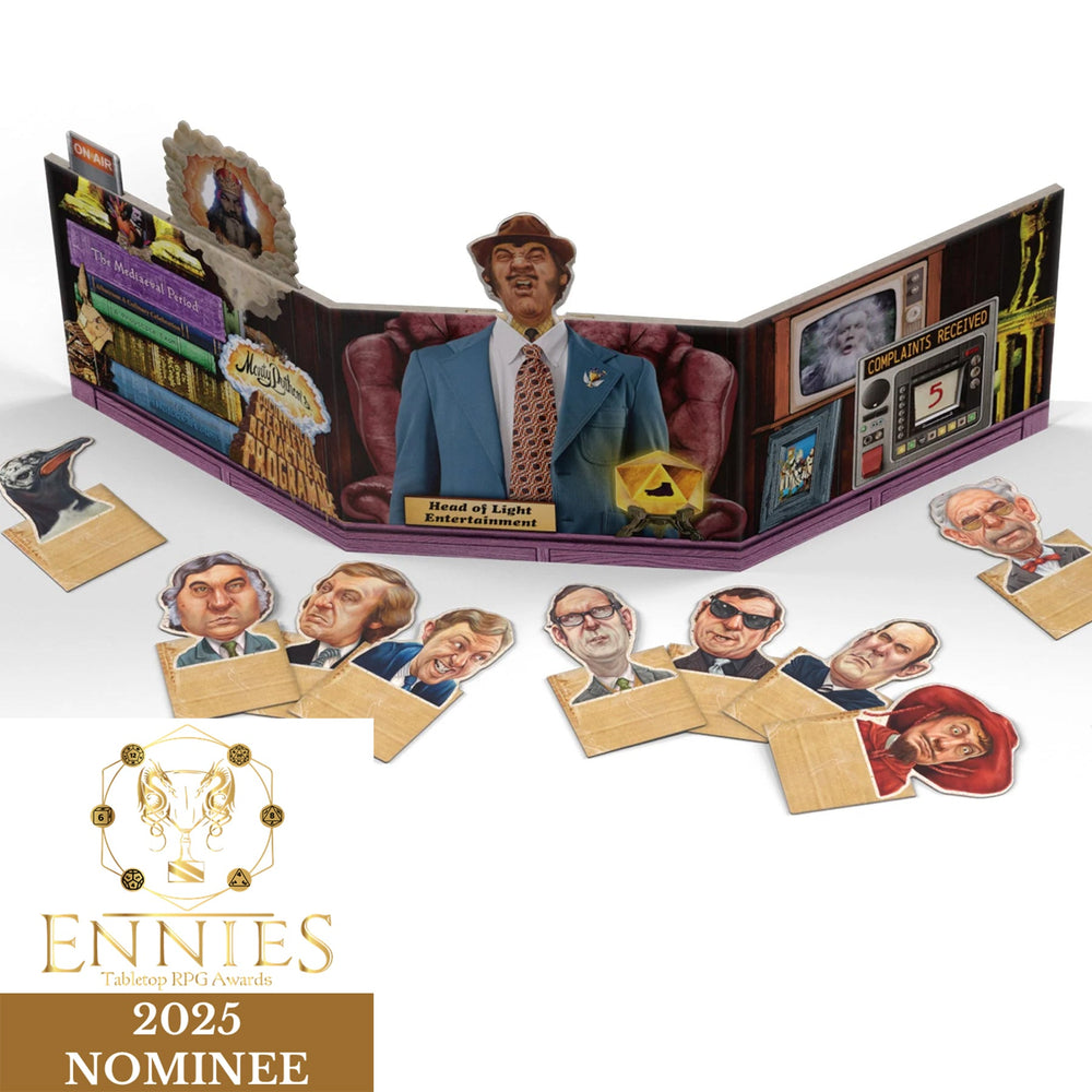 Monty Python RPG - Head of Light Entertainment Gamemaster Screen ...