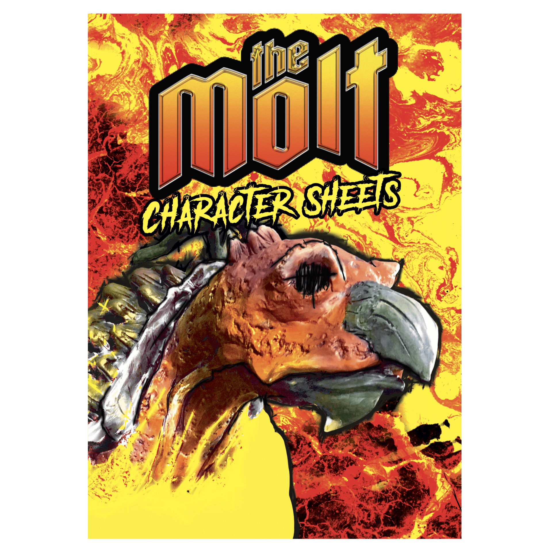 The Molt: Character Sheet Tear-Pad – Exalted Funeral