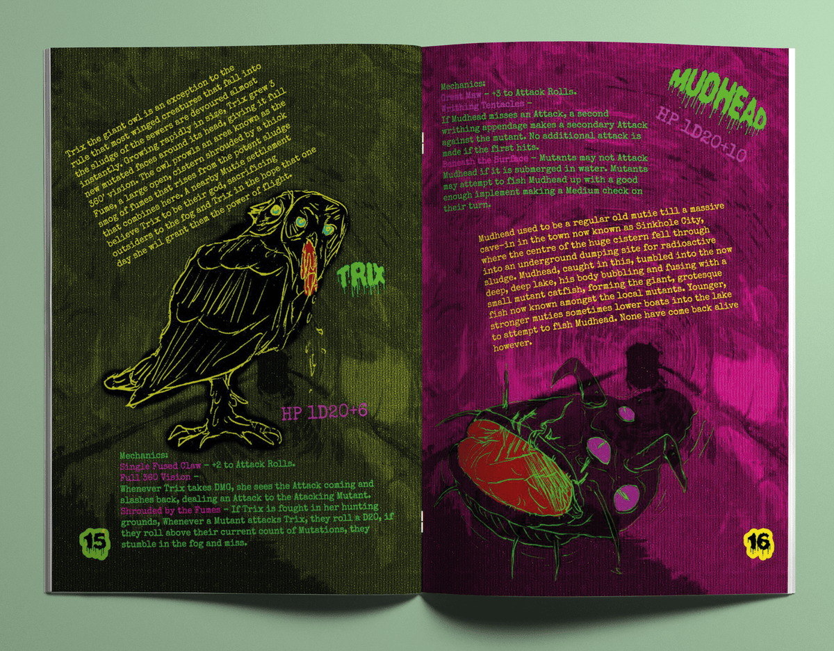 Below Dwelling Sewer Mutants (B.D.S.M) + PDF