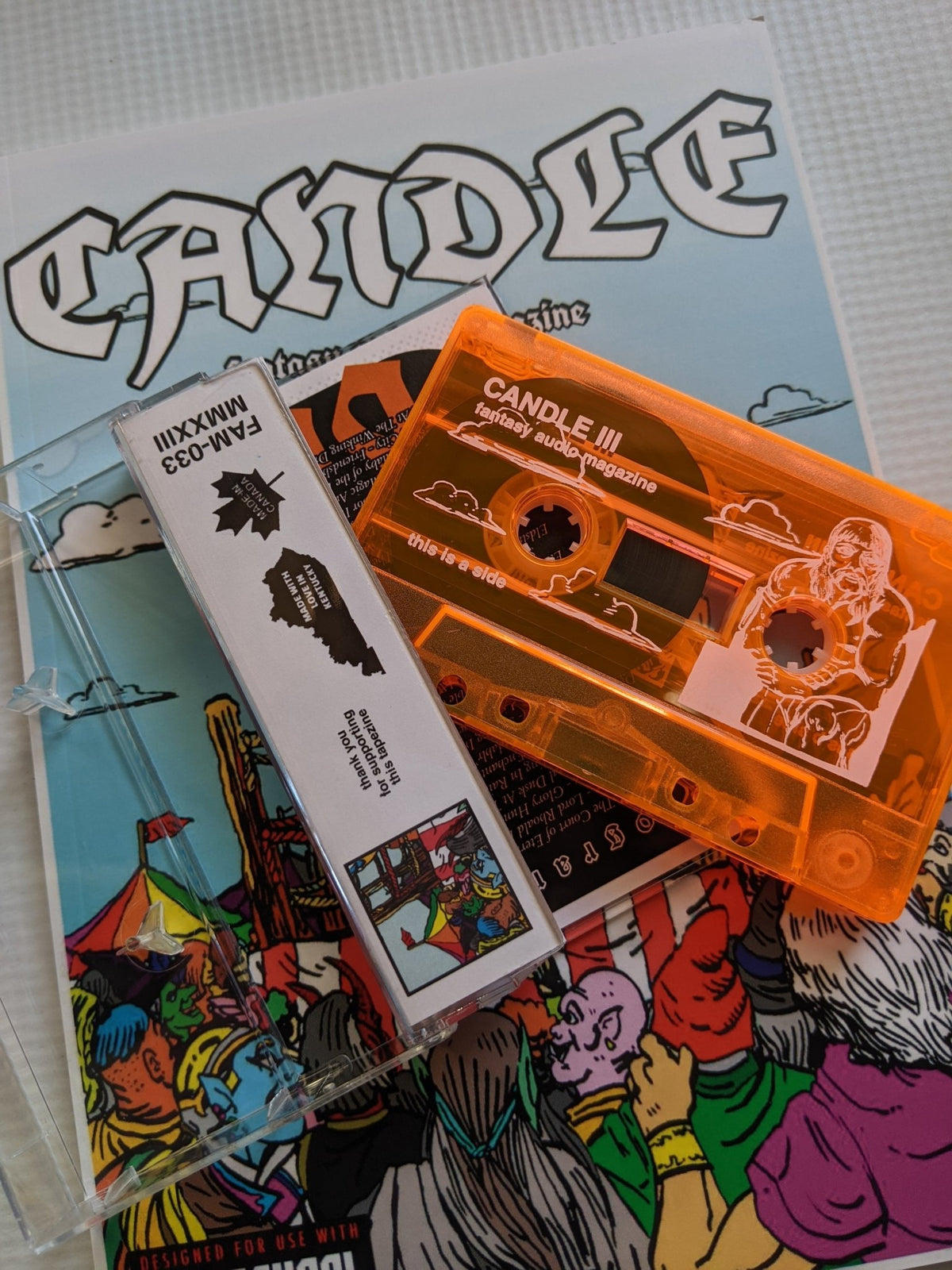 CANDLE III - Zine + Cassette + PDF
