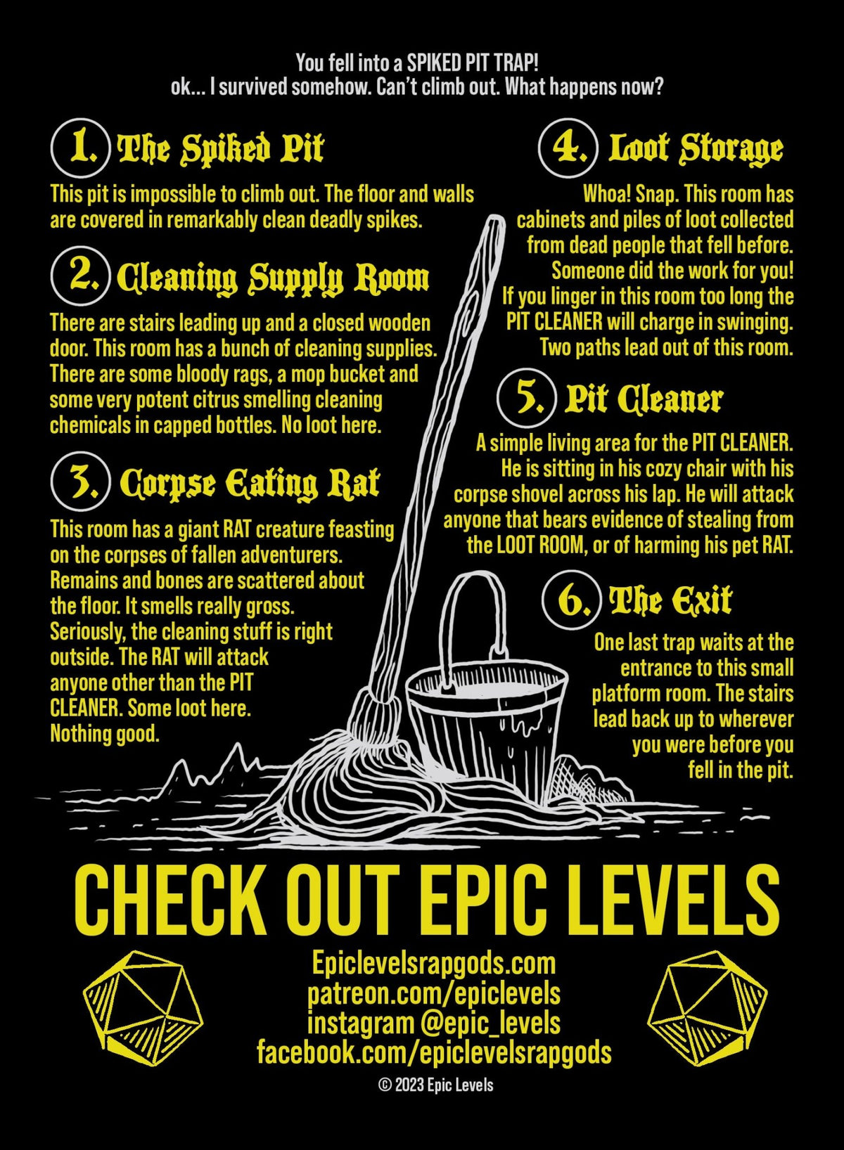 Epic Levels Bottom of the Spiked Pit