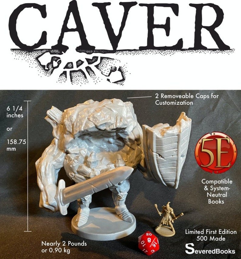Massive Caver Mini + Severed Bits, Caver Forbidden Psalm Rules PDF ...
