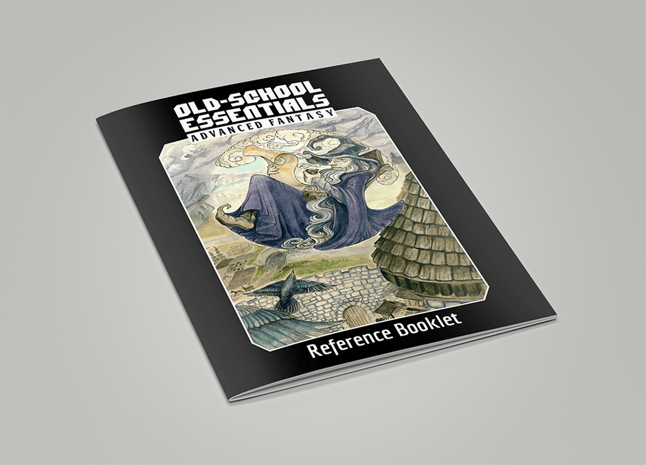 Old-School Essentials Advanced Fantasy Reference Booklet