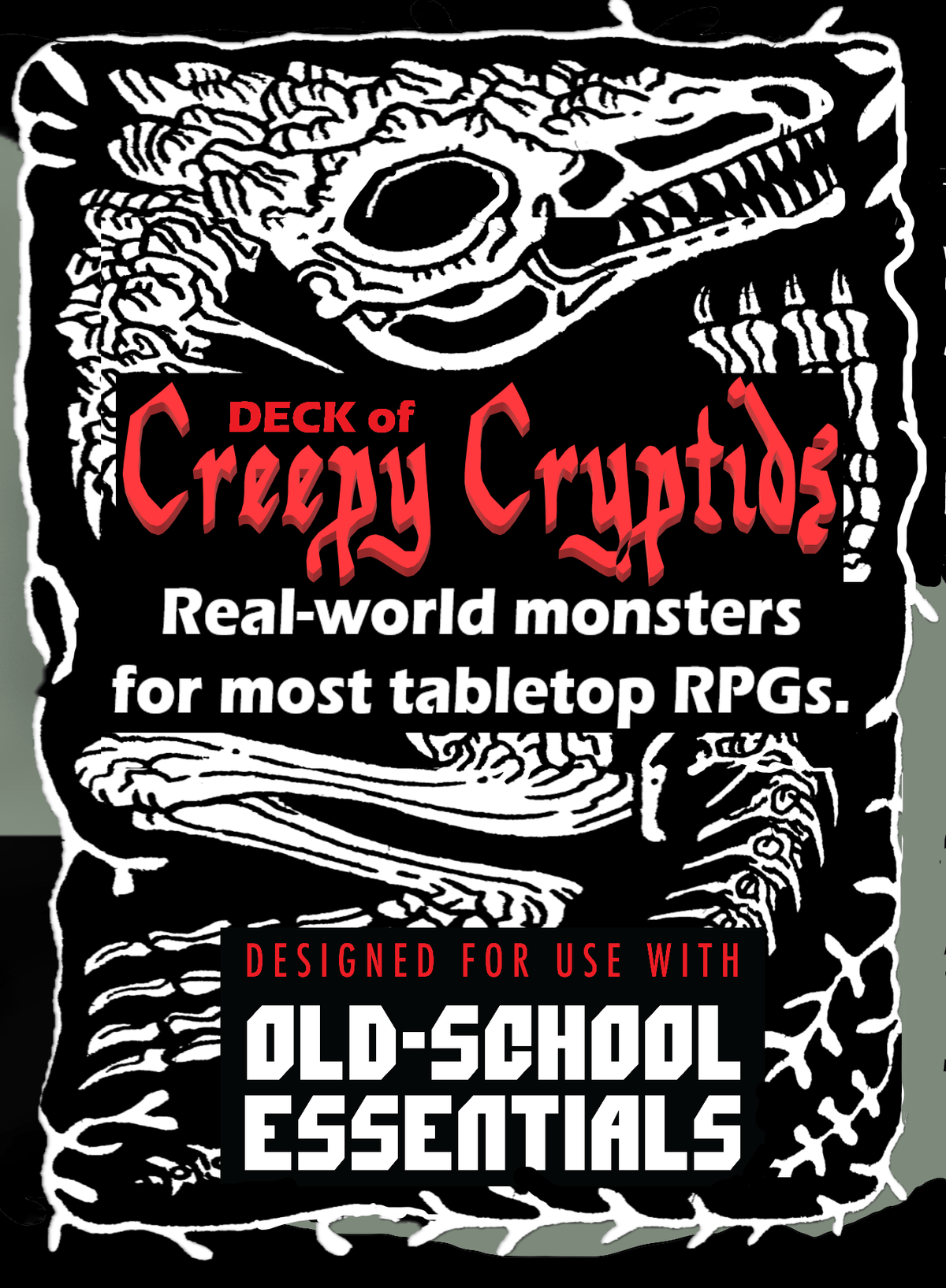The Deck of Creepy Cryptids