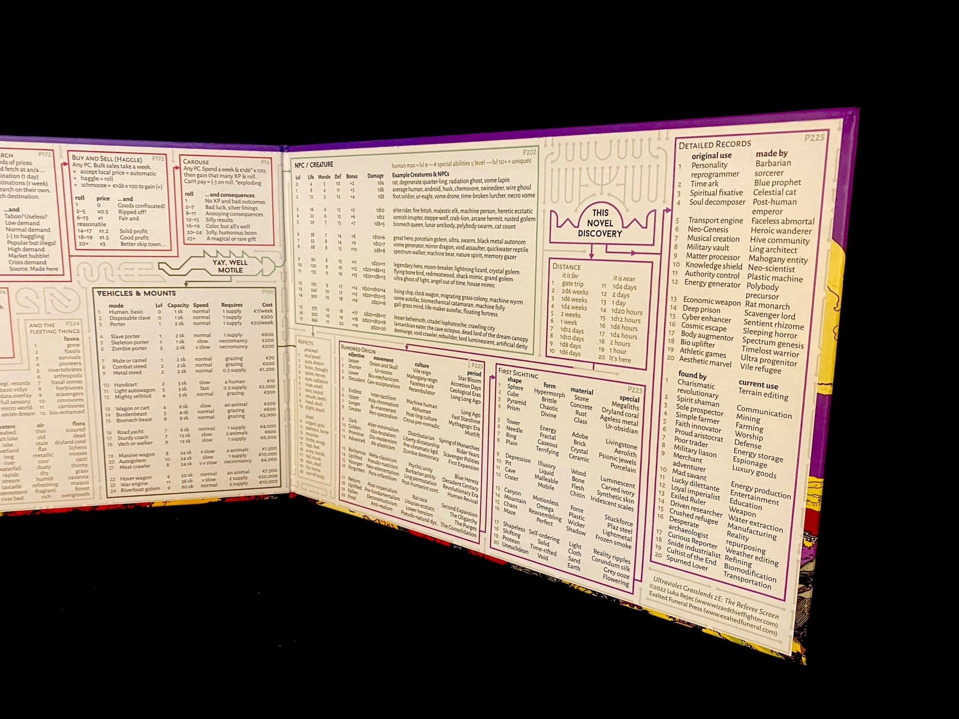 UVG 2E Referee Screen – Exalted Funeral